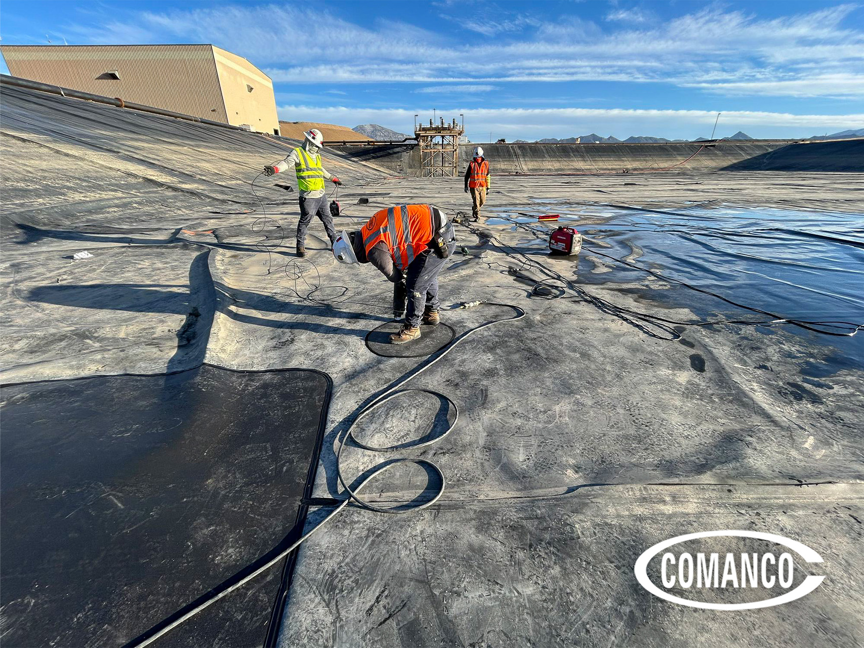 COMANCO Successfully Repairs Preg-Pond - COMANCO