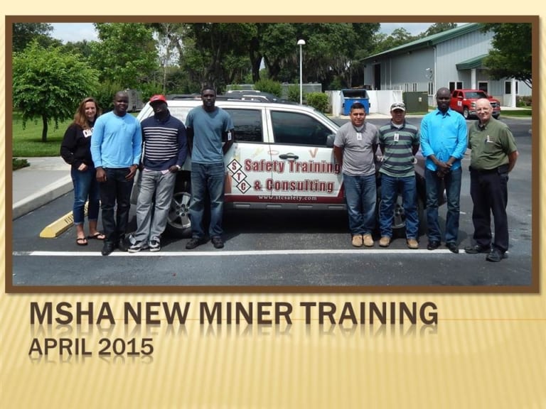 COMANCO Holds MSHA New Miner Training | COMANCO