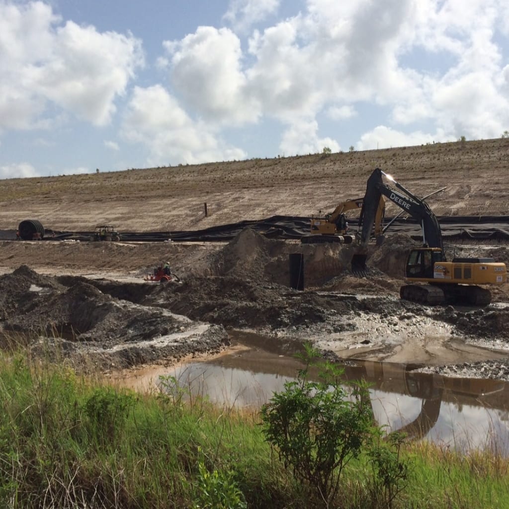 Chemical Plant Gyp Stack Closure - COMANCO