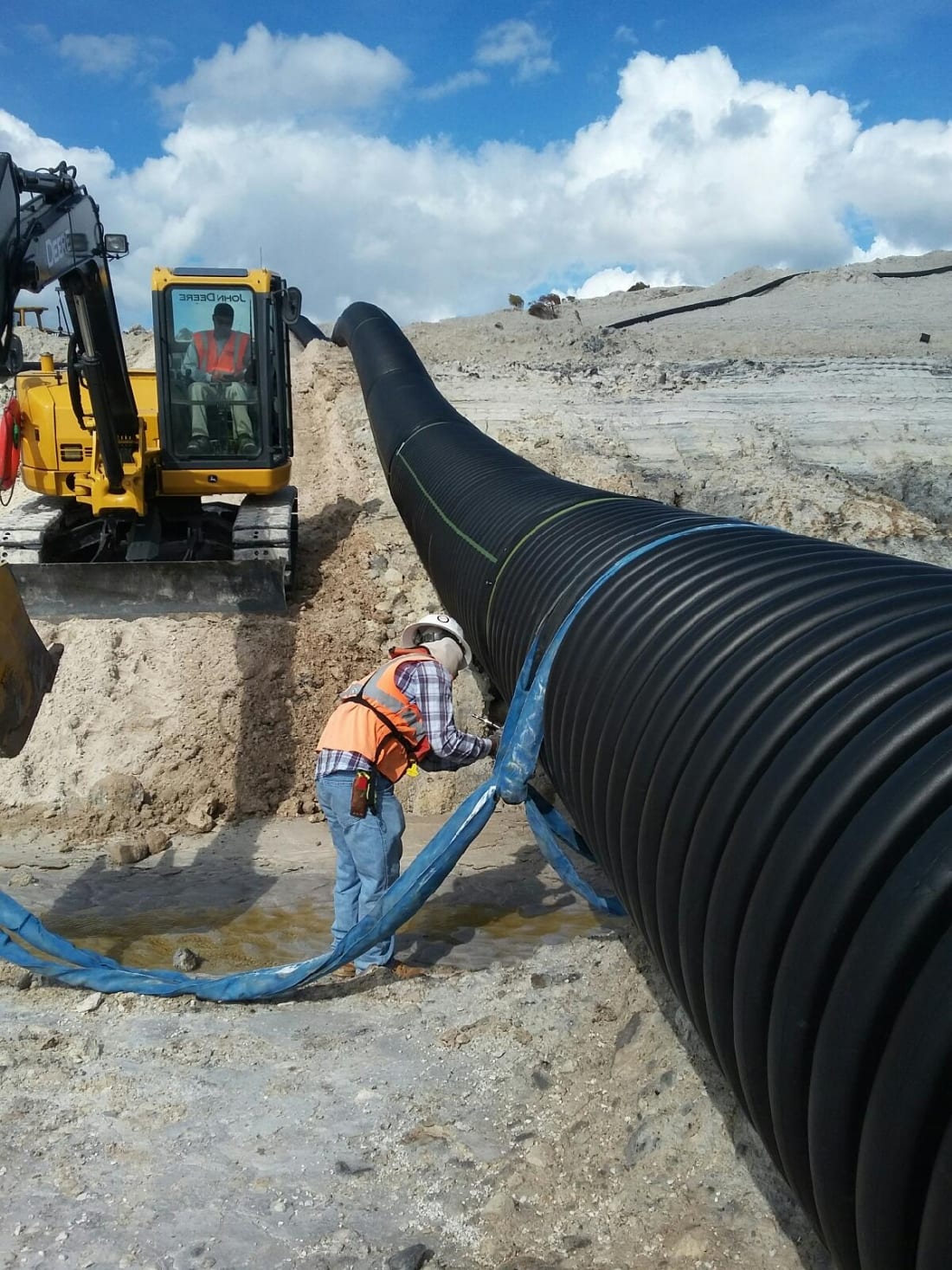 Gyp Stack Closure Job Underway | COMANCO