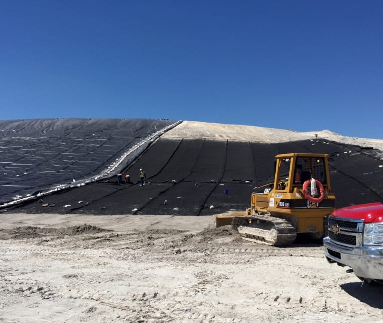 COMANCO Completes Liner Installation on Gyp Stack | COMANCO