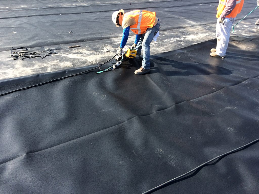 COMANCO Continues Liner Installation on Gyp Stack | COMANCO