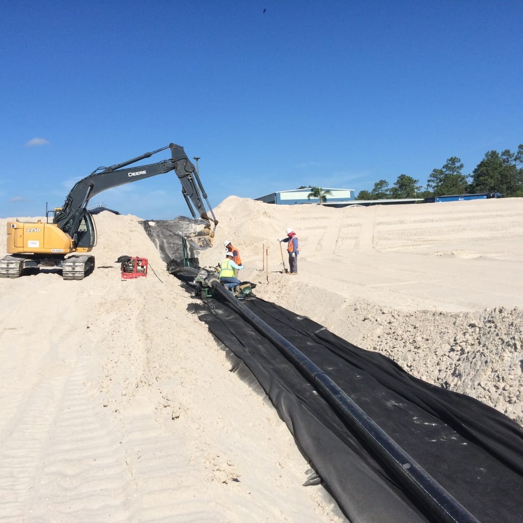 Leachate Collection System Underway | COMANCO