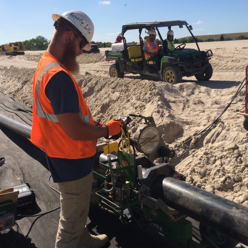 Leachate Collection System Underway | COMANCO