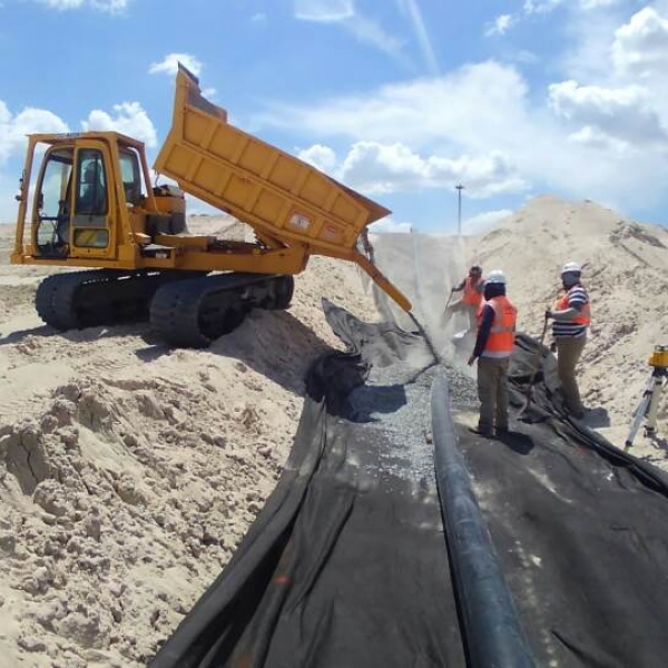 Leachate Collection System Underway | COMANCO