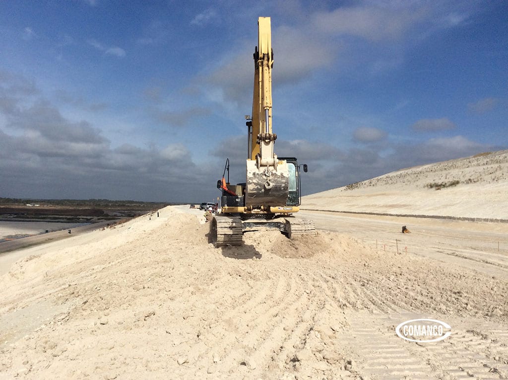 COMANCO: Excavator & Loader Task Training at N FL Gypsum Stack | COMANCO