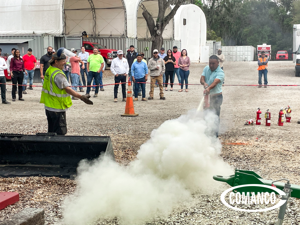 Live Fire Extinguisher Training - COMANCO