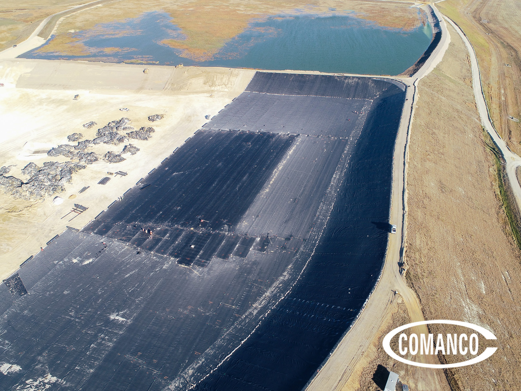 COMANCO's Ongoing Gypsum Stack Liner Rehabilitation Project - COMANCO