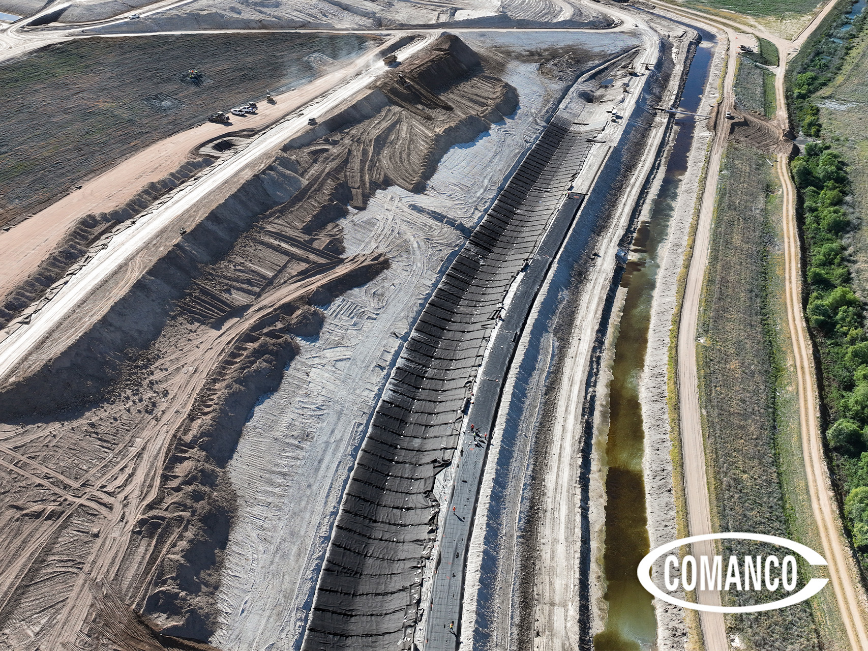 COMANCO's Delivering Results on Gyp Stack Lining - COMANCO